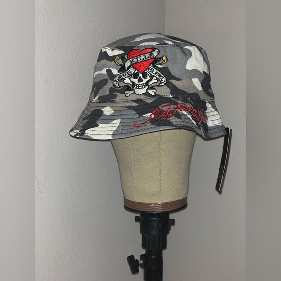 Ed Hardy | Accessories | Ed Hardy Mens Embroidered Skull Love Kills ...